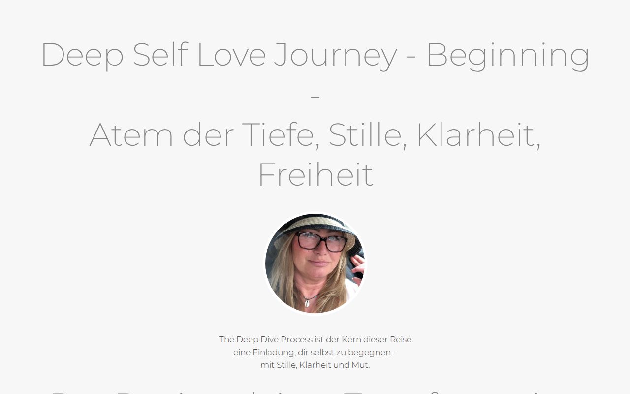 Deep Self Love Journey - Beginning
